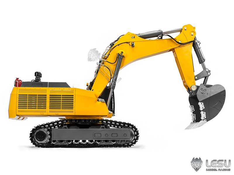 Lili-Modellbau KG - Lesu Minenbagger 130t mit Tieflöffel, R9150, 1:14, ARTR