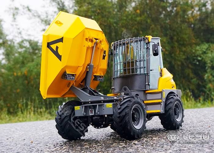 Lili-Modellbau KG - Lesu Mini Dumper, gelb in 1:14, ARTR