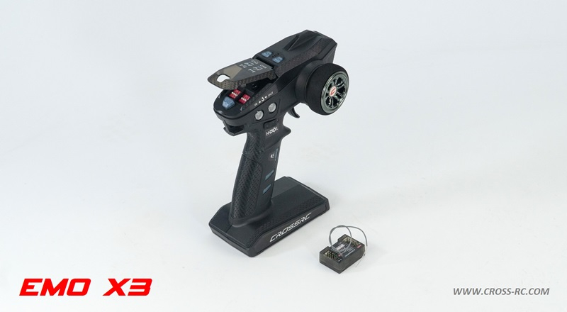 CROSS- RC EMO X 3, 4x4, 1:8, RTR, šedý | www.rcmodelyshop.cz